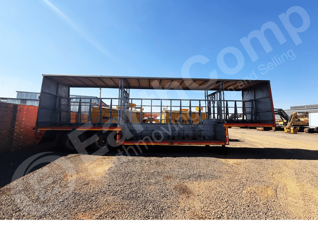 2007 AFRIT DOUBLE AXLE WELL DECK TRAILER (AV947) | EarthComp