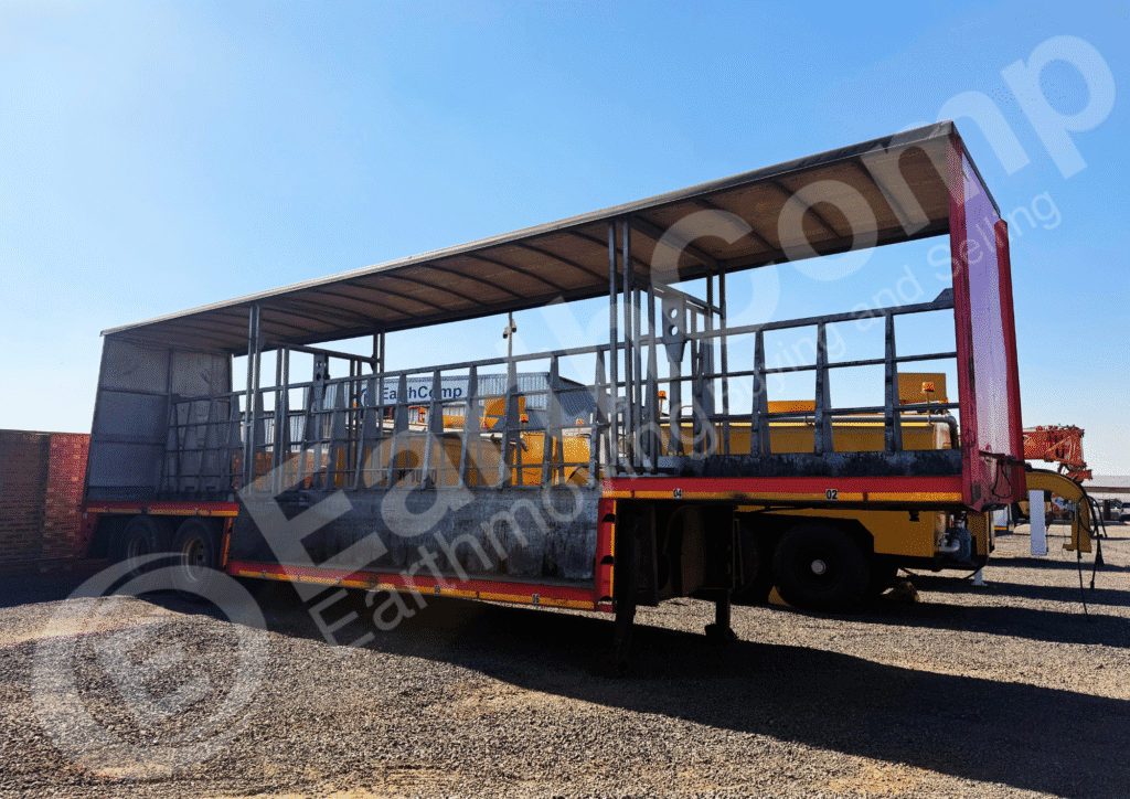 2007 AFRIT DOUBLE AXLE WELL DECK TRAILER (AV947) | EarthComp