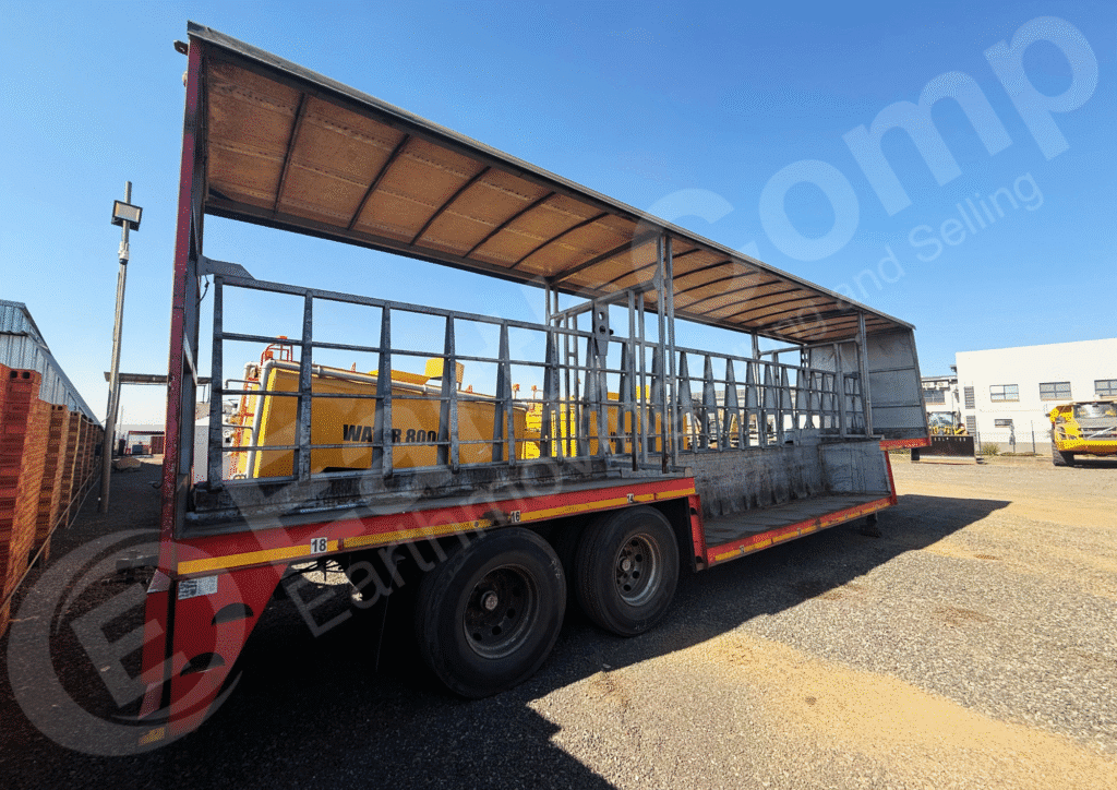 2007 AFRIT DOUBLE AXLE WELL DECK TRAILER (AV947) | EarthComp