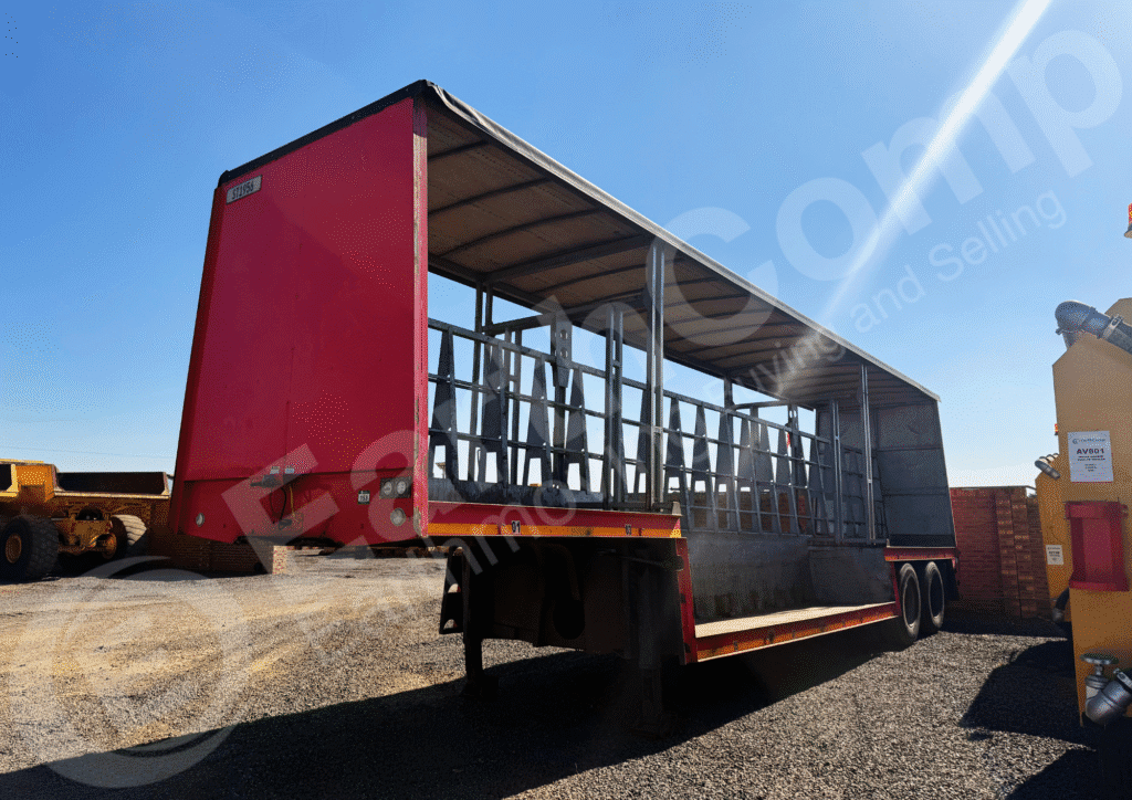 2007 AFRIT DOUBLE AXLE WELL DECK TRAILER (AV947) | EarthComp