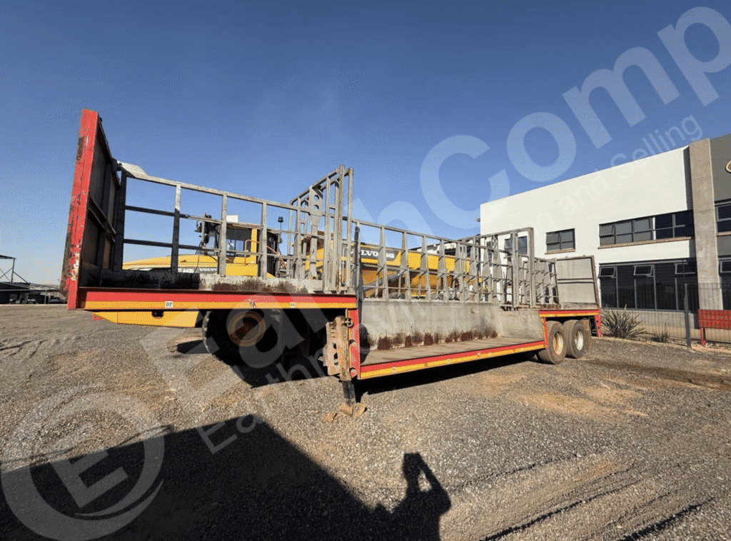 2007 AFRIT MONOCOQUE WELL-DECK SEMI-TRAILER (AV945) | EarthComp