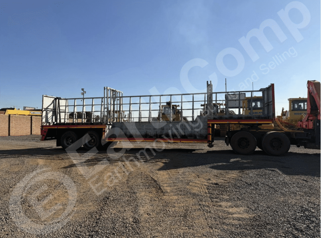 2007 AFRIT MONOCOQUE WELL-DECK SEMI-TRAILER (AV945) | EarthComp