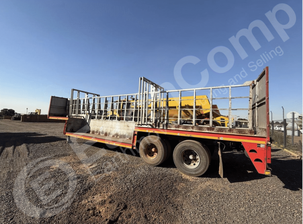 2007 AFRIT MONOCOQUE WELL-DECK SEMI-TRAILER (AV945) | EarthComp